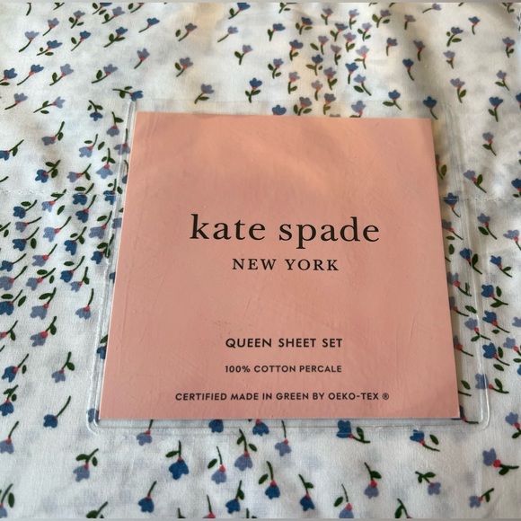 kate spade | Bedding | Nwt Kate Spade Pastel Purple Floral Queen Sheet ...